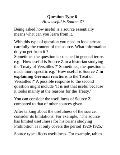 Source Work Cambridge History IGCSE | Teaching Resources