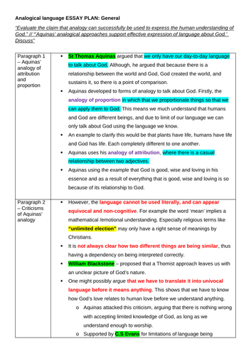 OCR A level Religious Studies : Philosophy of Religion - Religious ... OCR A level Religious Studies : Philosophy of Religion - Religious ...