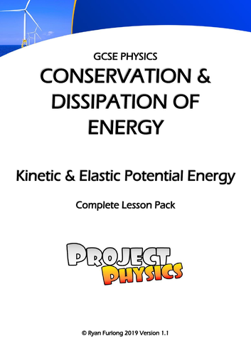 GCSE Physics Kinetic and Elastic Potential Energy Stores Complete ...