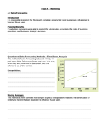 IB Business Management - Unit 4 - Marketing – Worksheets | Teaching ...