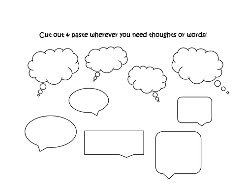 Blank Comic Strip Templates | Teaching Resources