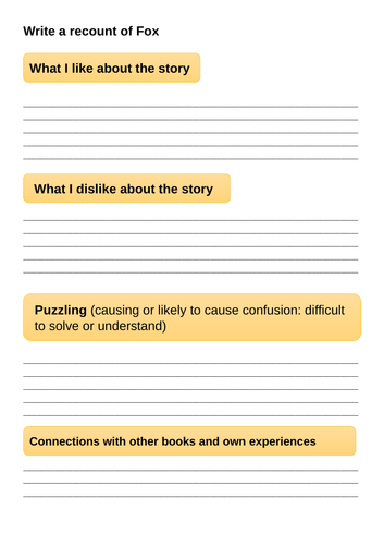 FOX_Margaret_Wild_planning_LOs_pptlessons | Teaching Resources