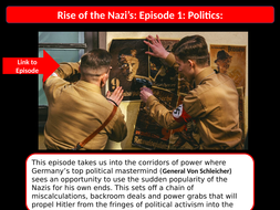 BBC Rise of the Nazis: Episode 1: Politics Worksheet | Teaching Resources