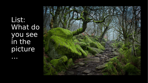 Creative Writing (using colour / personification) | Teaching Resources