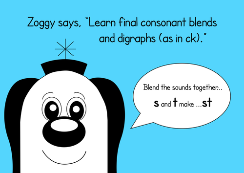 Phonics And Spelling Practice: Learn Final Consonant Blends & Double ...