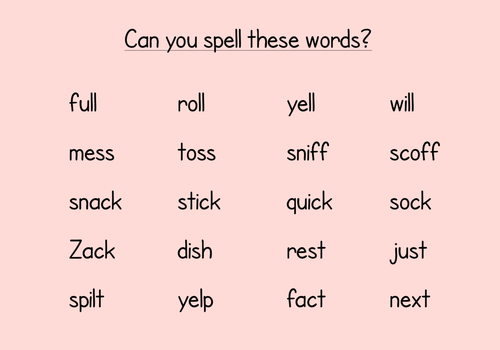 Final Consonant Blends & Double Consonant Endings: Dan’s Dog | Teaching ...