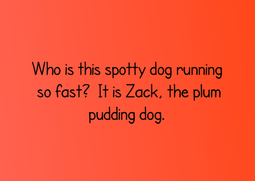 Final Consonant Blends & Double Consonant Endings: Dan’s Dog Runs ...