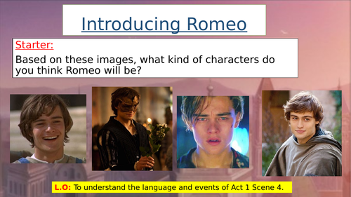 Romeo and Juliet KS3 Full SOW | Teaching Resources