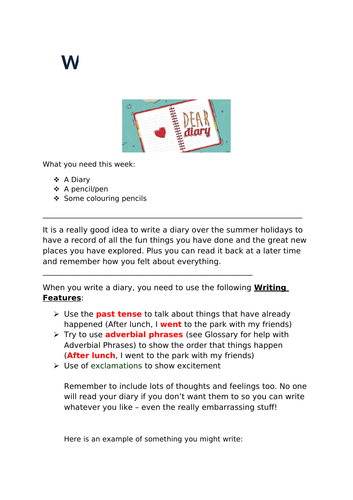 A six-week Year 5 and 6 Creative Writing Project! | Teaching Resources