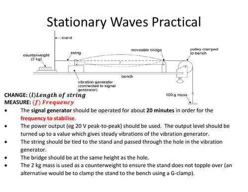 A Level Physics Practical Notes | Teaching Resources