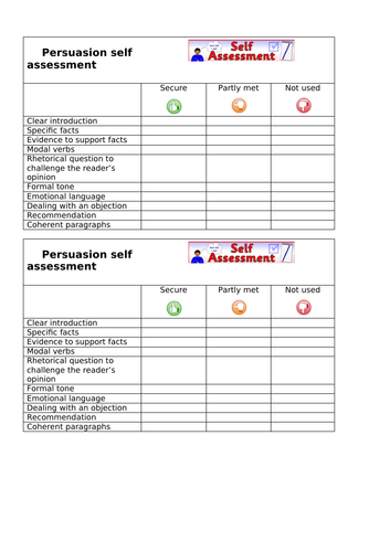 Writing persuasive arguments planning | Teaching Resources