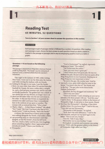 SAT Past Tests/Exams With Answers | Teaching Resources