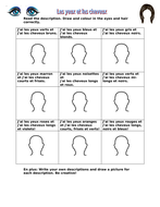French descriptions: Hair and eyes | Teaching Resources
