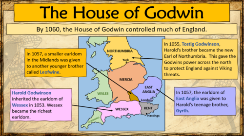 House of Godwin -Embassy Normandy - Anglo-Saxon & Norman England - GCSE ...