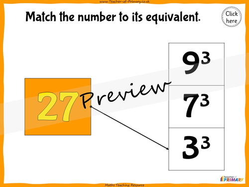 Cube Numbers - Year 5 | Teaching Resources
