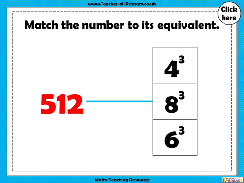 Cube Numbers - Year 5 | Teaching Resources