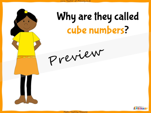 Cube Numbers - Year 5 | Teaching Resources