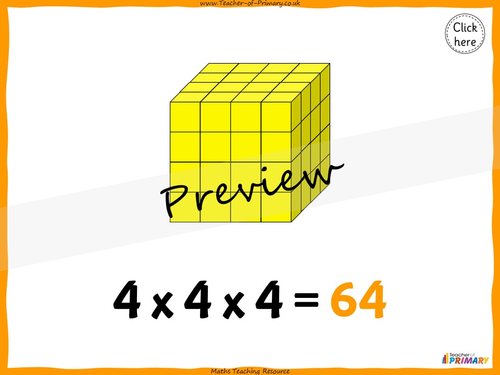 Cube Numbers - Year 5 | Teaching Resources