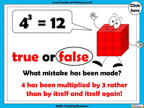 Cube Numbers - Year 5 | Teaching Resources