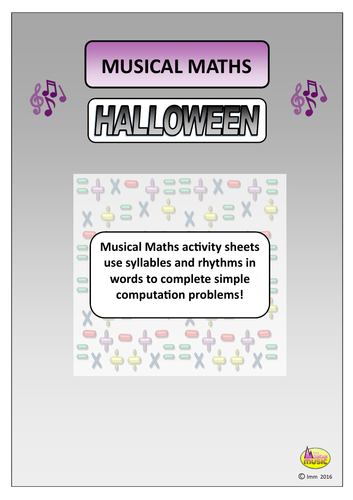 Musical Maths - HALLOWEEN | Teaching Resources
