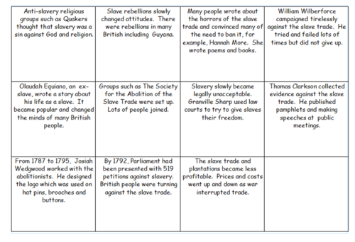 Abolition of Slavery | Teaching Resources