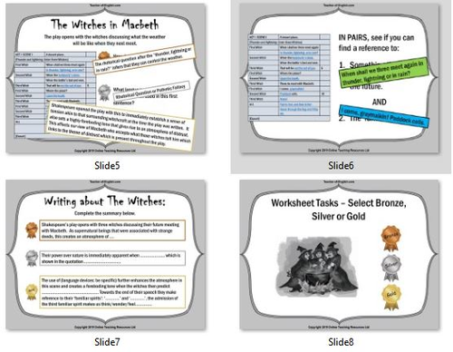 Macbeth – The Witches | Teaching Resources