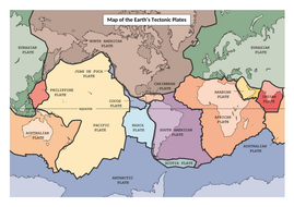 Understanding tectonic plates - KS2 by eddiebray | Teaching Resources