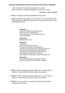 Masculinity Exam Q (Macbeth) - GCSE AQA - KS4 | Teaching Resources