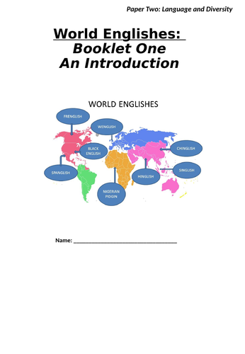 World Englishes: Models and History (A-Level English Language ...