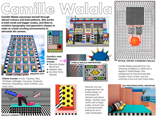 Graphic Design / Art / Illustration Worksheets / Cover Lesson ...