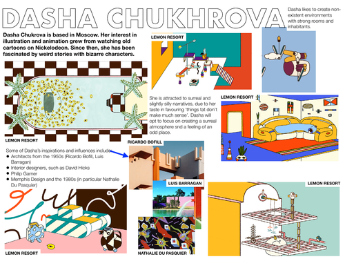 Graphic Design / Art / Illustration Worksheets / Cover Lesson ...