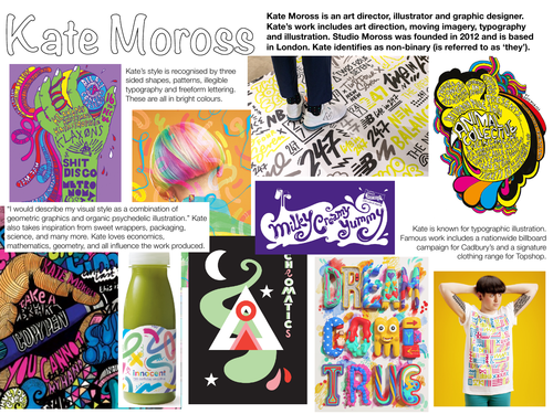 Graphic Design / Art / Illustration Worksheets / Cover Lesson ...