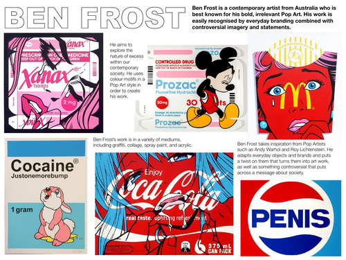 Graphic Design / Art / Illustration Worksheets / Cover Lesson ...
