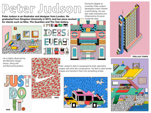 Graphic Design / Art / Illustration Worksheets / Cover Lesson ...