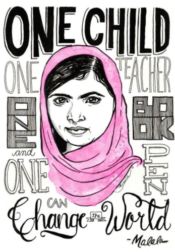 Malala Display Resources - Comic, banners, posters, quotes | Teaching ...