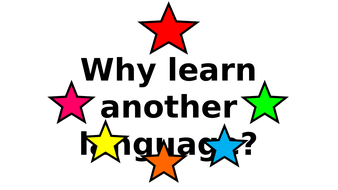 Why Learn Another Language? Display | Teaching Resources