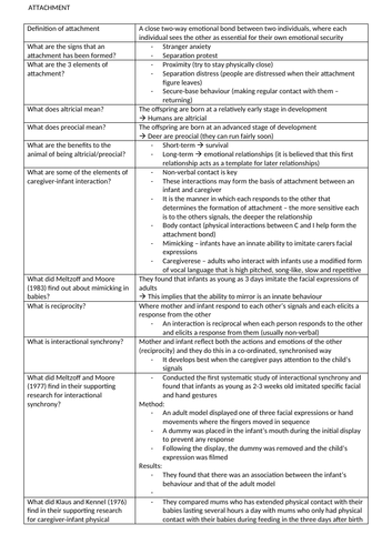 AQA A Level Psychology Revision Material - All 3 papers | Teaching ...