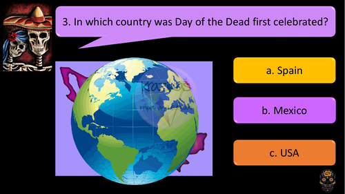 Day of the Dead Quiz | Teaching Resources