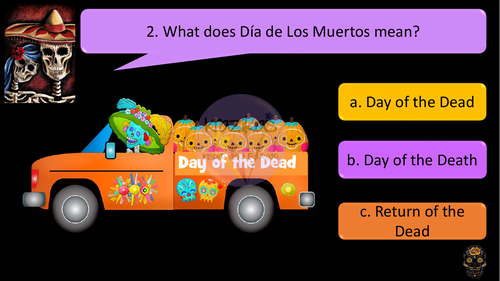 Day of the Dead Quiz | Teaching Resources