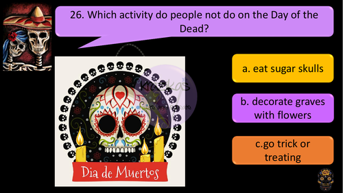 Day of the Dead Quiz | Teaching Resources