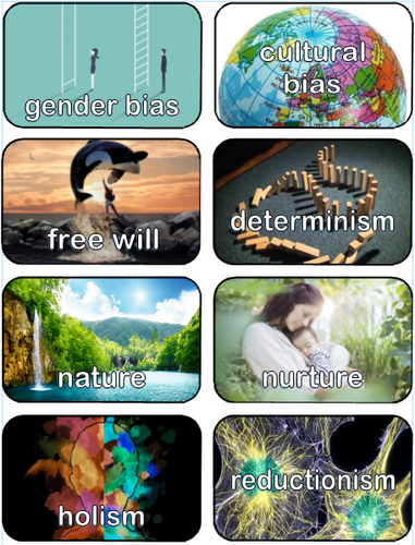 AQA Psychology Issues & Debates match-up activity | Teaching Resources