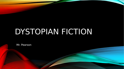 Dystopian Fiction with Media Style Analysis | Teaching Resources
