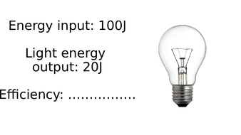 Efficiency - KS3 Physics / Science | Teaching Resources