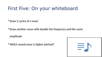 Sound and hearing GCSE Physics | Teaching Resources