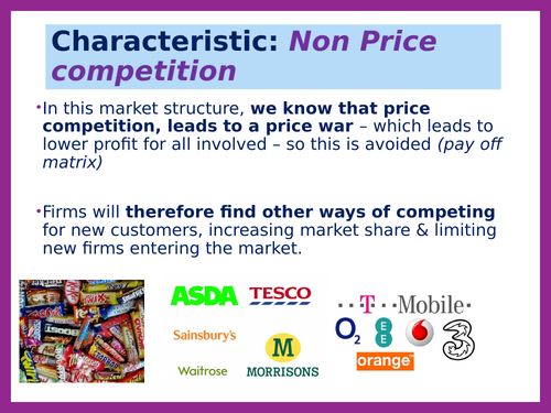 Economics: Price & Non Price Strategies (NEW SPEC) - Edexcel | Teaching ...