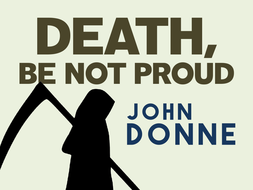 Death, Be Not Proud: John Donne | Teaching Resources
