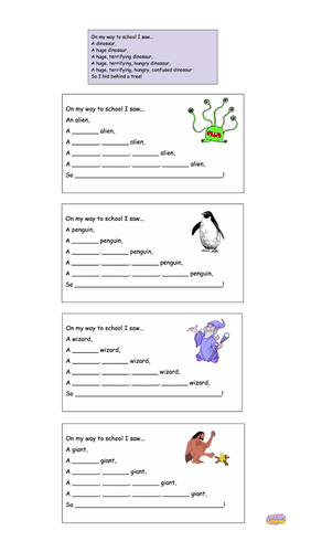 Year 2: Poetry - Songs and Repetitive Poems (Week 1 of 2) | Teaching ...