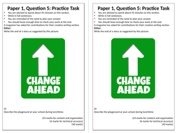 Paper 1, Q5 Practice Tasks Set Three | Teaching Resources