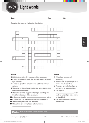 Light, eyes, filters, reflection and refraction WHOLE UNIT - Exploring ...