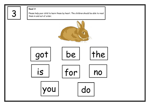 High Frequency word Cards to use in class or send home | Teaching Resources
